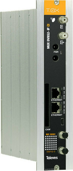 Televes Streamer Remultiplexing DVB-S2 - IP with CI Διαμορφωτής ...