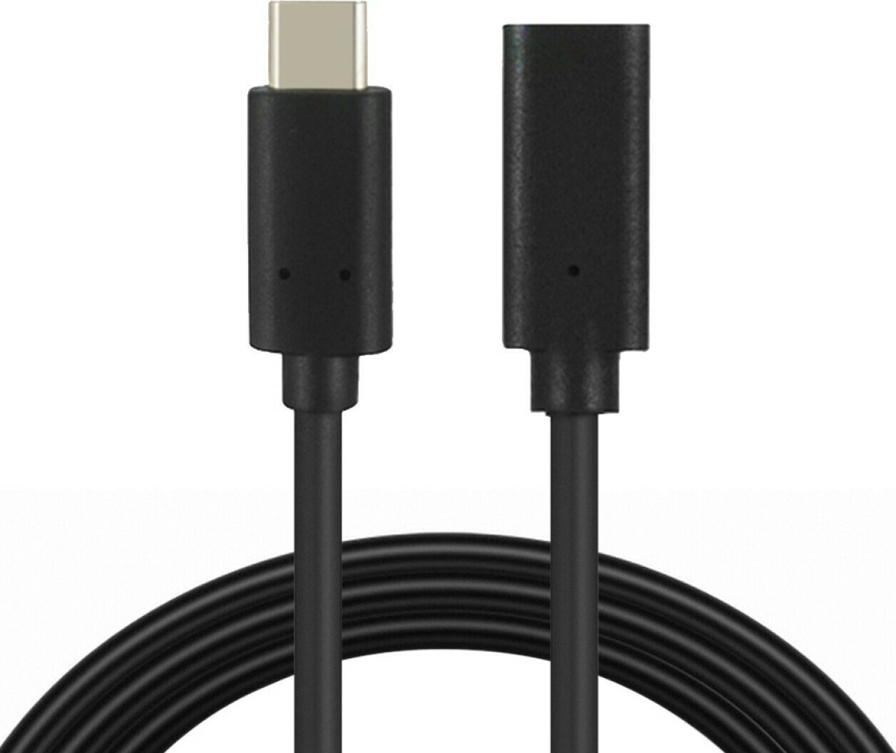 Regular USB 3.1 Cable USB-C male - USB-C female Μαύρο 1m - Skroutz.gr