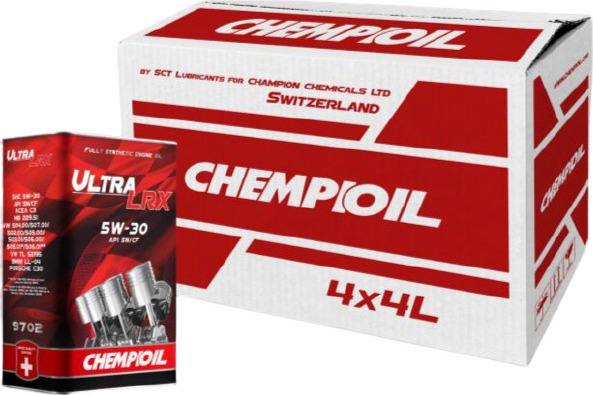 Chempioil Ultra LRX SN/CF 5W-30 4lt 4τμχ - Skroutz.gr