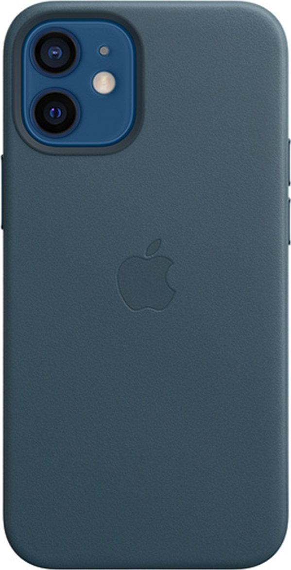 Apple Leather Case with MagSafe Baltic Blue (iPhone 12 mini) | Skroutz.gr