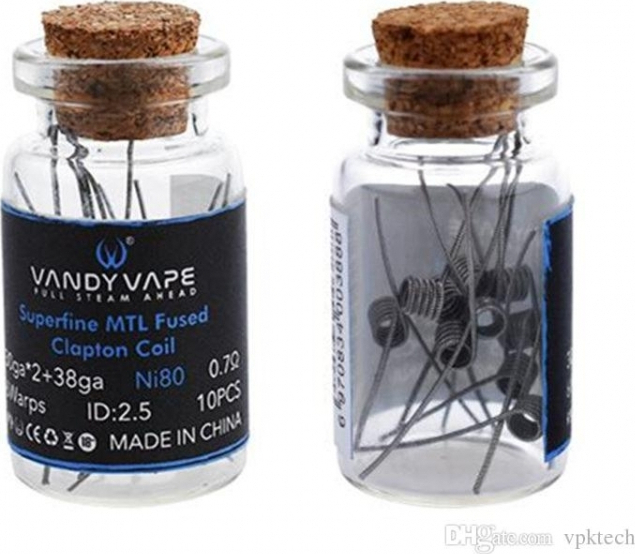 Vandy Vape MTL Clapton Coils Ni80 | Skroutz.gr