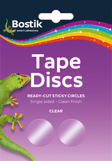 Bostik Kleber Aufkleber Tape Disks Klar 120 Pads für Papier 30803764 ...