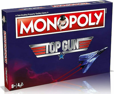 Επιτραπέζιο Παιχνίδι Monopoly Top Gun για 2-6 Παίκτες 8+ Ετών WM00548 ...
