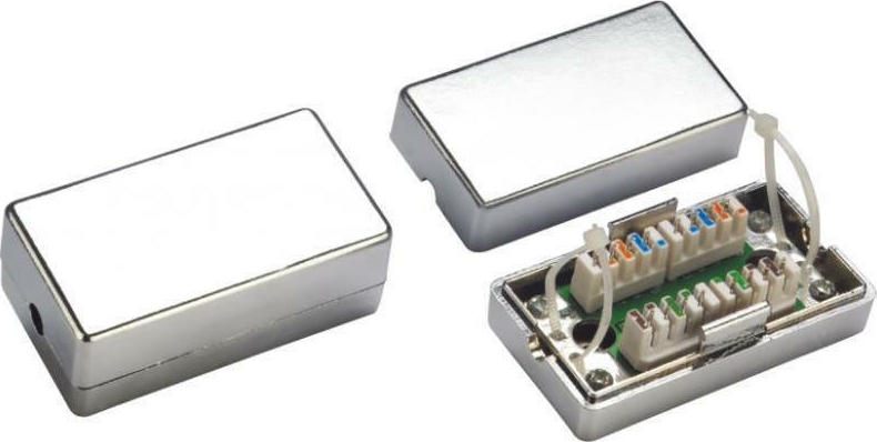 A-LAN Network Junction Box Silver | Skroutz.gr
