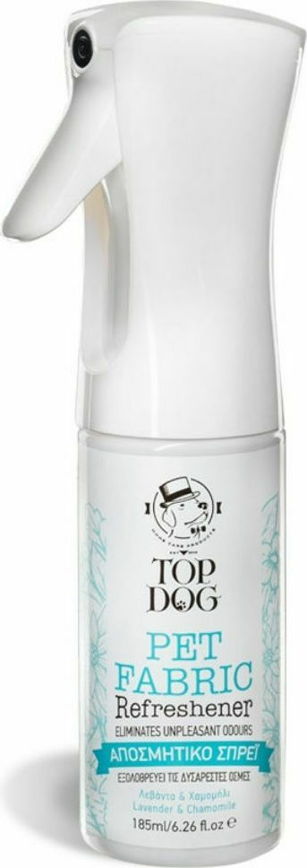 Top Dog Pet Fabric Spray Αποσμητικό Σκύλου Λεβάντα & Χαμομήλι 185ml ...