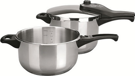 Lacor Σετ Χύτρες Ταχύτητας Set Quattro 6lt και | Skroutz.gr