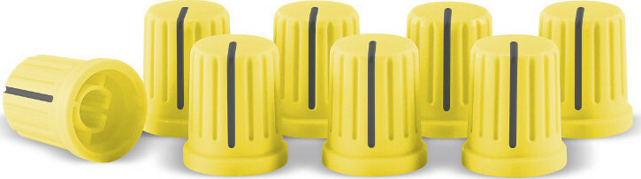 Reloop Knob Cap Set of 8 Κάψες Καλωδίων Yellow | Skroutz.gr