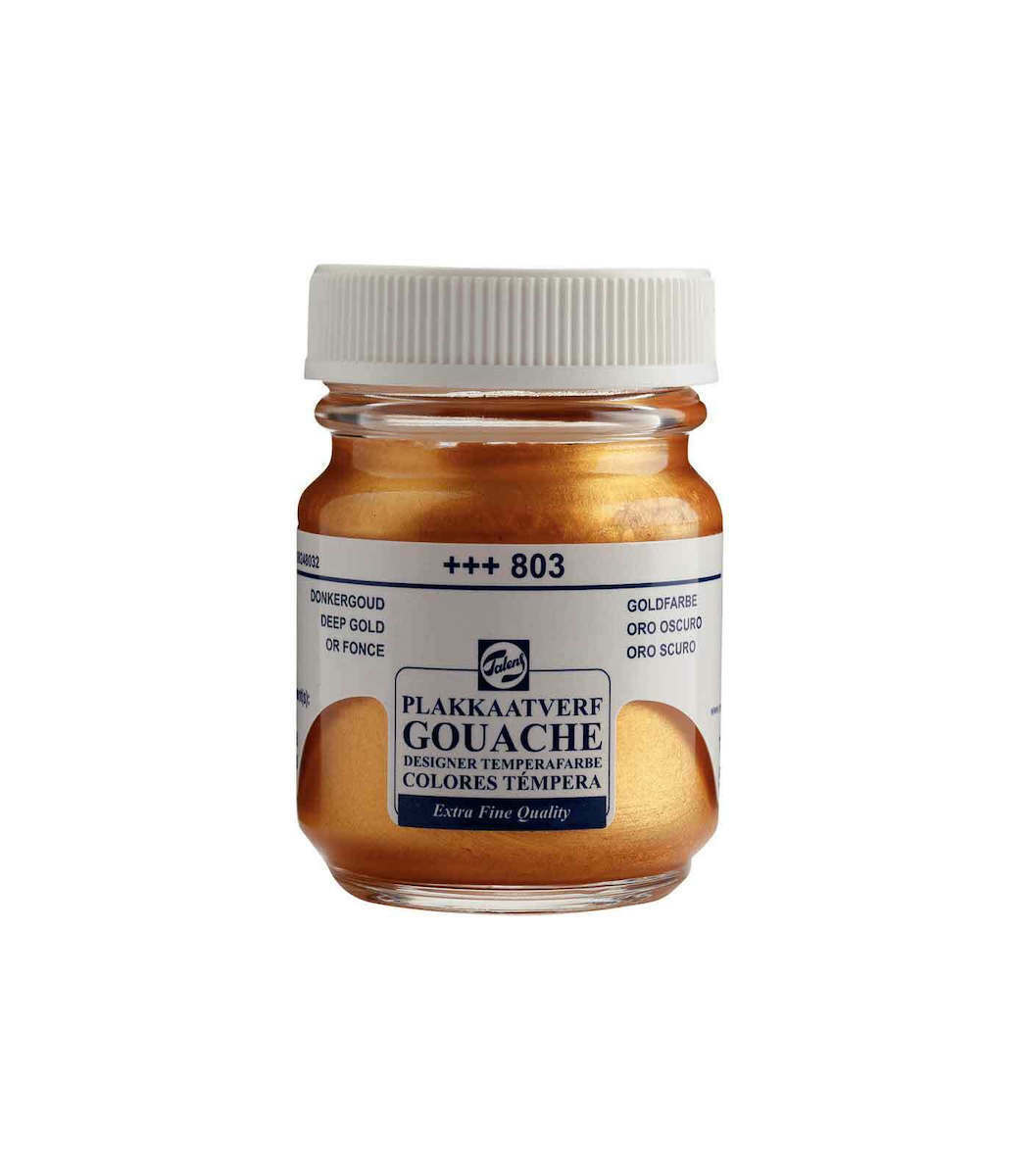 Royal Talens Extra Fine Τέμπερα Ζωγραφικής Deep Gold 803 σε Βαζάκι 50ml ...