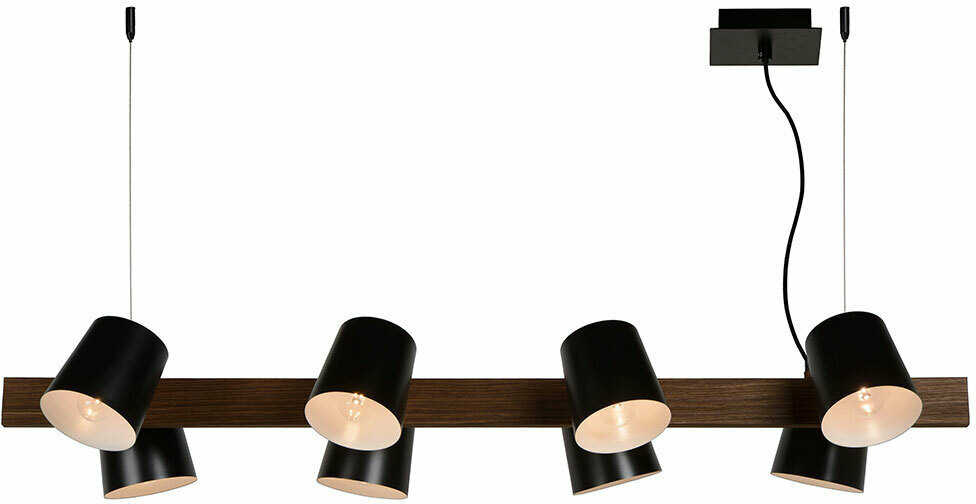 Lucide Lightning Noctorio Κρεμαστό Φωτιστικό Μοντέρνο Πολύφωτο Ράγα ...