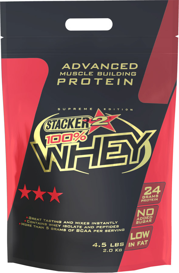 Stacker 2 Whey 100% Πρωτεΐνη Ορού Γάλακτος με Γεύση Cookies & Cream ...
