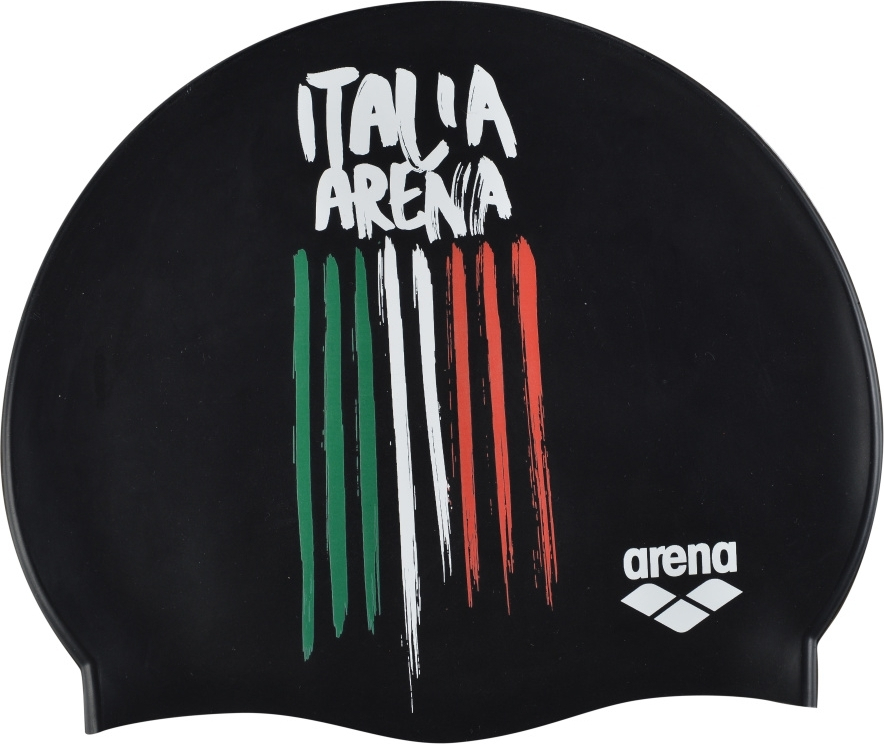 Arena Flags 003037-100 Σκουφάκι Κολύμβησης Ενηλίκων από Σιλικόνη Μαύρο ...