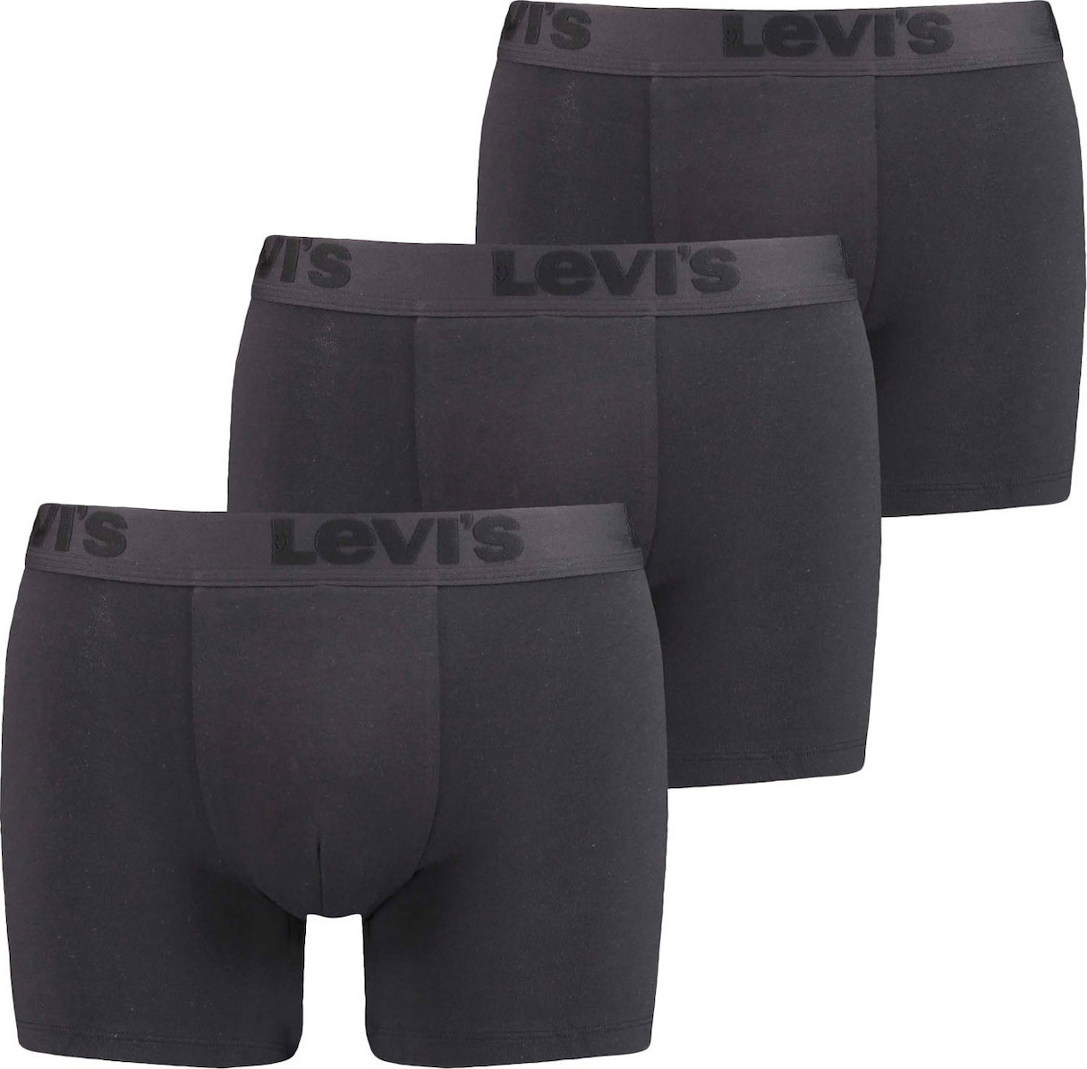 Levi's Ανδρικά Μποξεράκια Μαύρα 3Pack 371490299 | Skroutz.gr