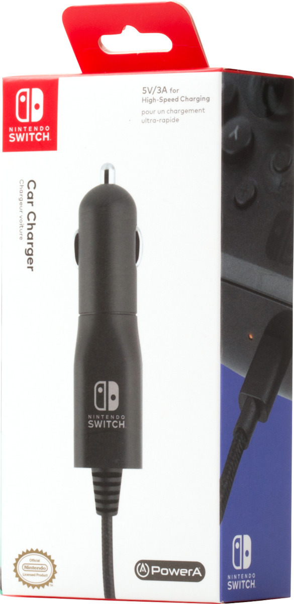 PowerA Nintendo Switch Car Charger Power Adapter Switch / Switch Lite ...
