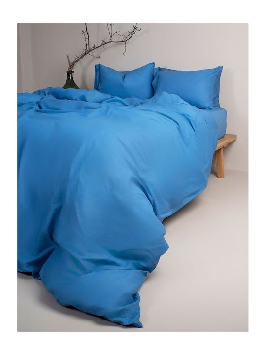 Sunshine Σετ Σεντόνια Υπέρδιπλα με Λάστιχο 170x205+30εκ. Cotton ...