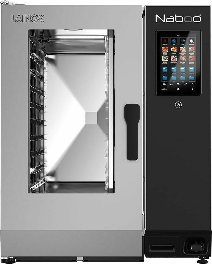 Lainox Naboo Φούρνος Υγραερίου 22kW με Ατμό Χωρητικότητας 10 GN1/1 ...