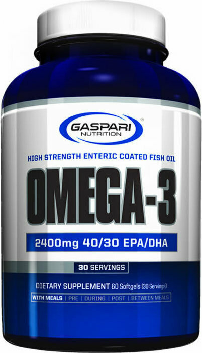 Gaspari Omega 3 High Strength 2400mg 60 μαλακές κάψουλες | Skroutz.gr