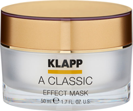Klapp A Classic Effect Μάσκα Ομορφιάς Προσώπου για Αντιγήρανση / Σύσφιξη 50ml | Skroutz Cyprus