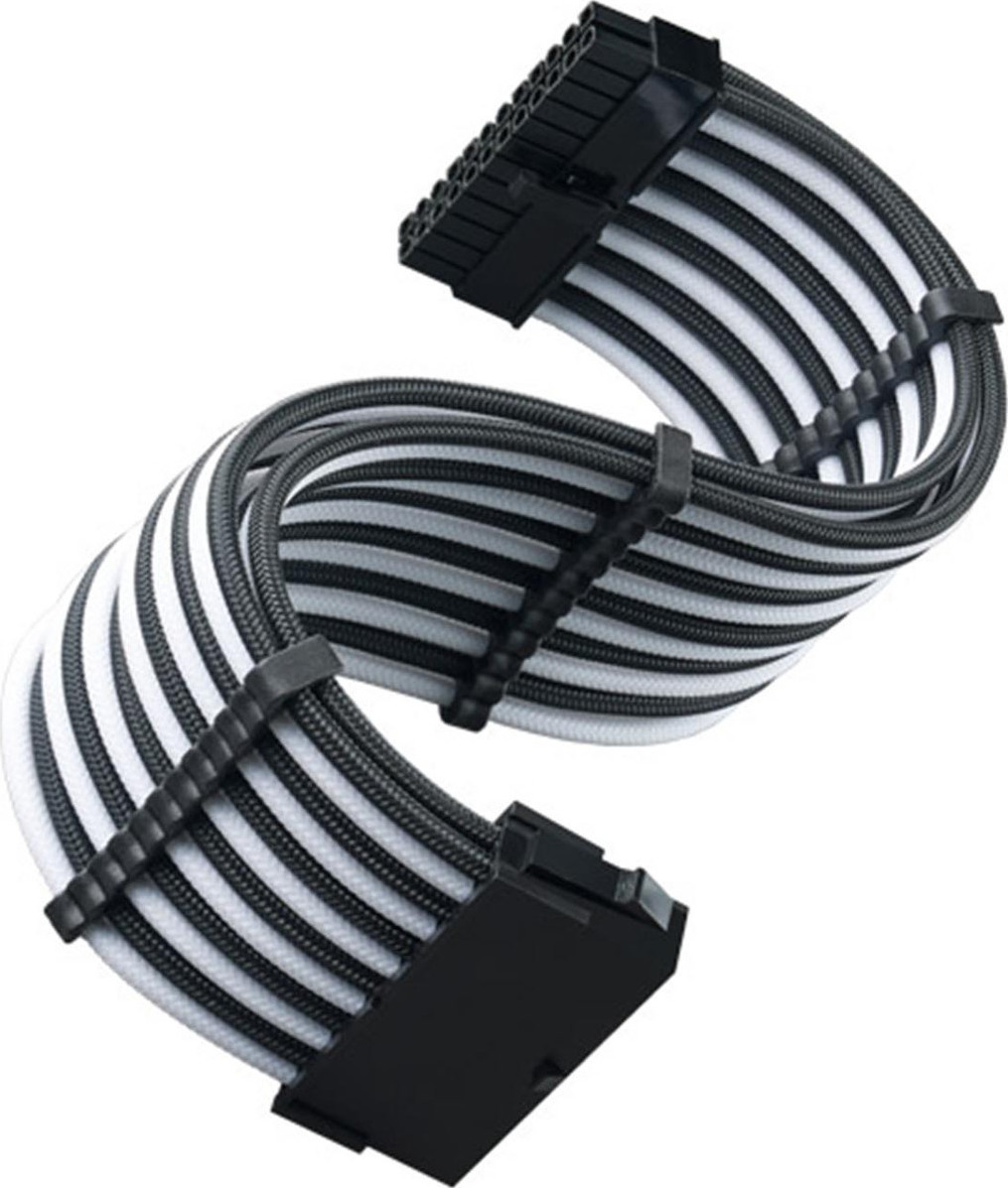 Silverstone 24-Pin ATX male - 24-Pin ATX male Cable 0.3m Μαύρο (SST ...