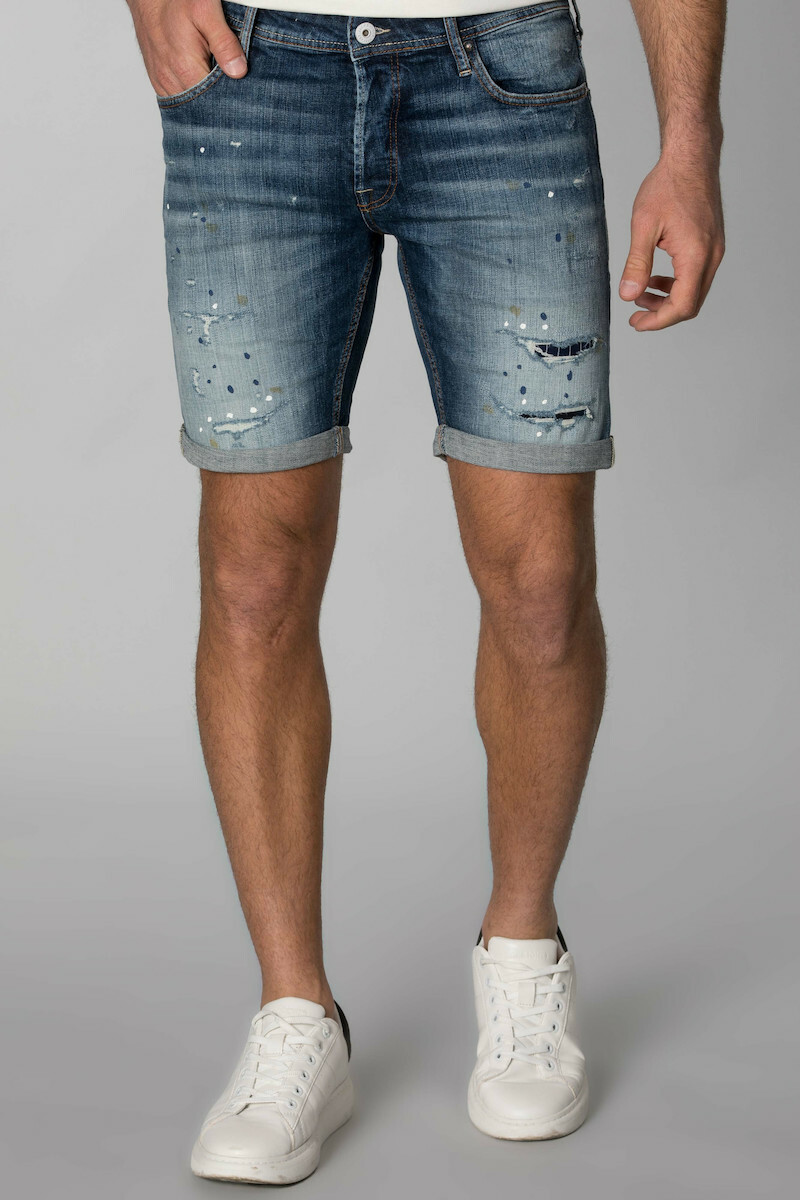 Jack & Jones 12171913 Ανδρική Βερμούδα Τζιν Blue Denim Reg | Skroutz.gr