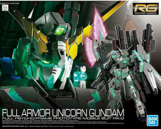 Namco - Bandai Gundam: Mobile Suit Real Grade Gunpla: Full Armor ...