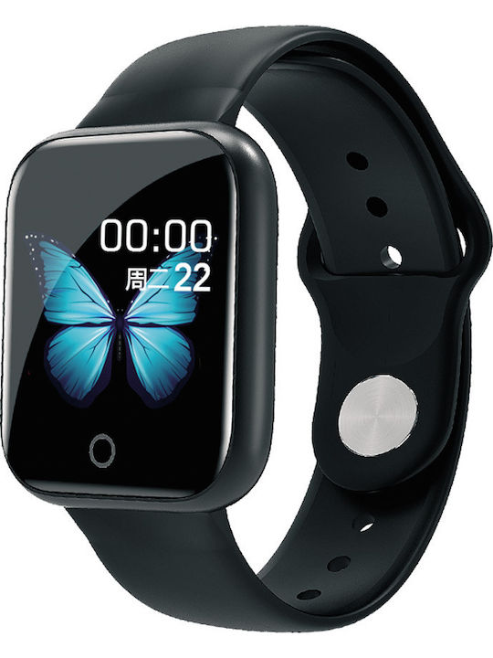 AKST-01 Smartwatch με Παλμογράφο (Μαύρο) | Skroutz.gr