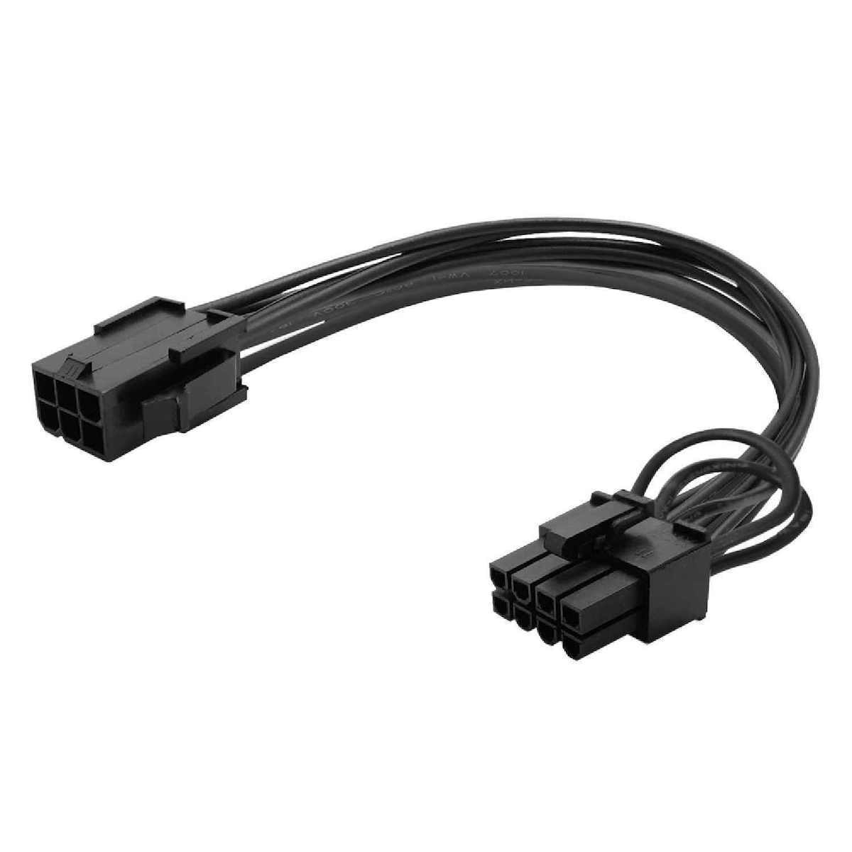 Savio 6-Pin PCIe female - 6+2 Pin PCIe male Cable Μαύρο (AK-49 ...