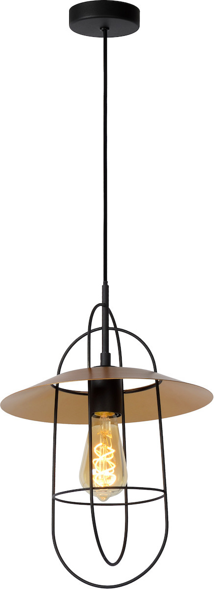 Lucide Lightning Masson Μοντέρνο Κρεμαστό Φωτιστικό Μονόφωτο με Ντουί ...