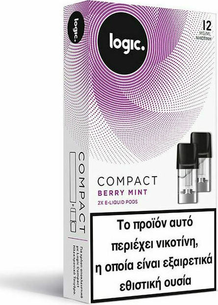 Logic Compact Berry Mint 6mg 1.7ml 2τμχ | Skroutz.gr