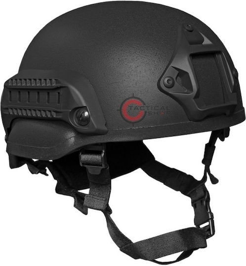 Mil-Tec Airsoft Combat Helmet Mich 2002 NVG Κράνος Μαύρο | Skroutz.gr