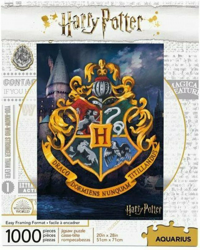 Puzzle Harry Potter: Hogwarts Logo 2D 1000 Κομμάτια NMR65347 | Skroutz.gr