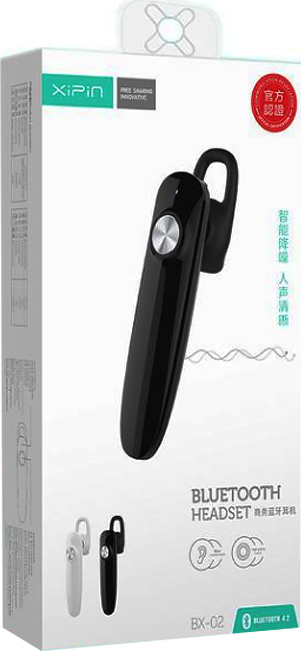 Xipin BX-02 In-ear Bluetooth Handsfree Ακουστικό Μαύρο | Skroutz.gr