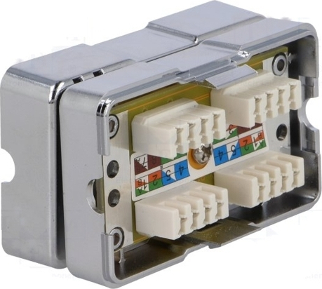 LogiLink Cat.6 Connection Box For Shielded And Unshielded Installation ...