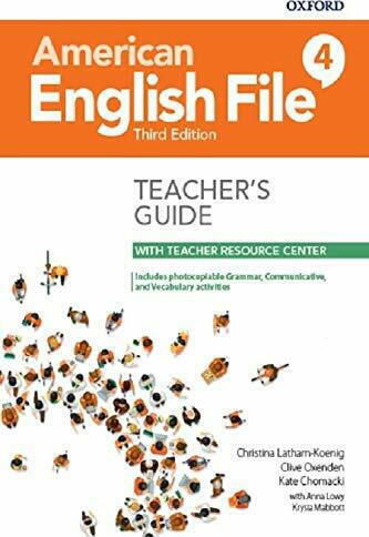 American English File: Level 4: Teacher's Guide With Teacher Resource ...
