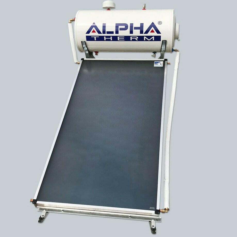 Alpha Therm Ηλιακός Θερμοσίφωνας 160 λίτρων Glass Διπλής Ενέργειας με ...