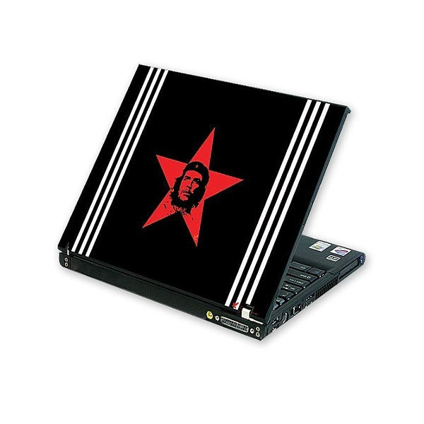 Red Star αυτοκόλλητο για Laptop 13" Μαύρο | Skroutz.gr