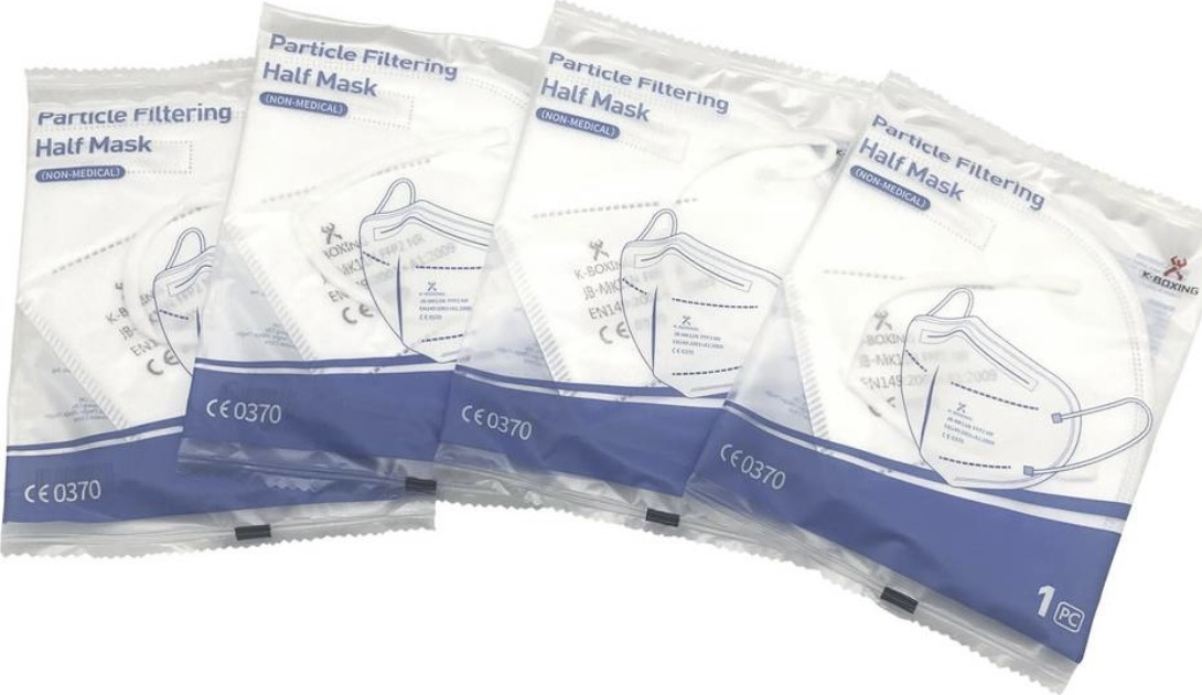 K-boxing FFP2 Particle Filtering Half Mask Non-medical 50τμχ | Skroutz.gr
