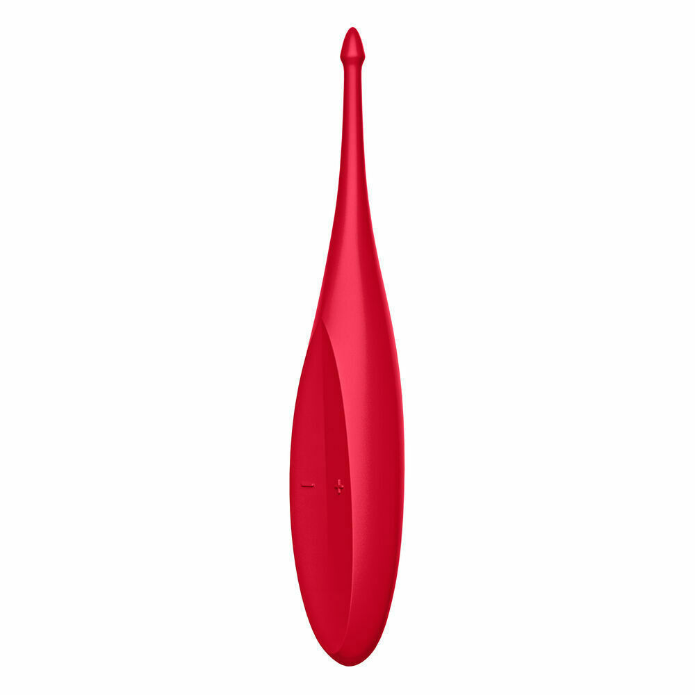 Satisfyer Twirling Fun Tip Vibrator Κλειτοριδικός Δονητής 17cm Κόκκινος ...