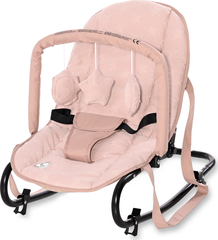 Lorelli Χειροκίνητο Relax Μωρού Eliza Luxe Cameo Rose Stars για Παιδί ...