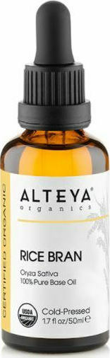 Alteya Organics Pure Rice Bran Oil Βιολογικό Λάδι Σώματος 50ml | Skroutz.gr