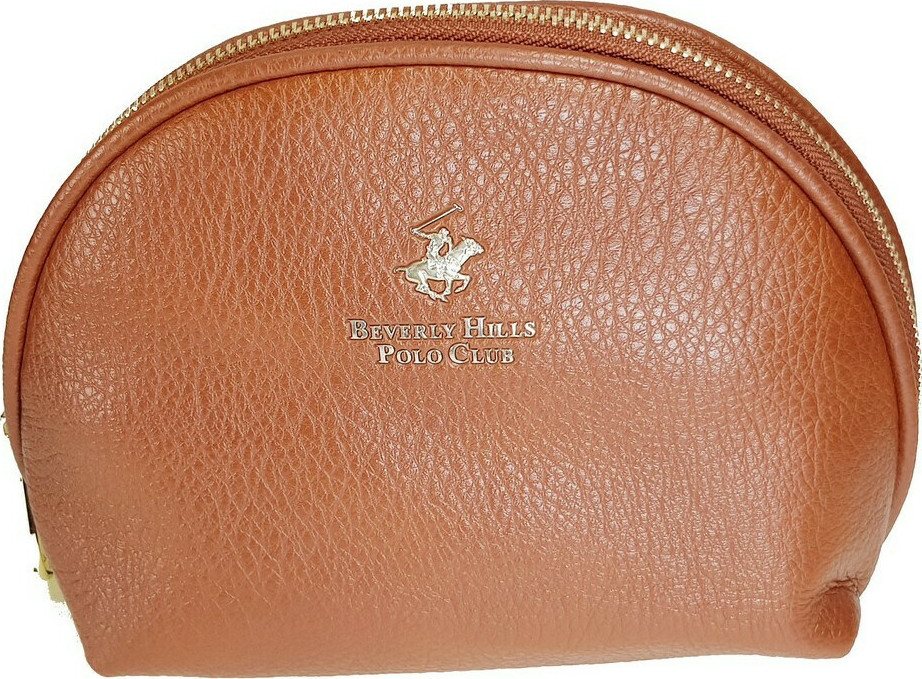 Beverly Hills Polo Club Γυναικείο Νεσεσέρ BH-2728G σε Καφέ χρώμα ...