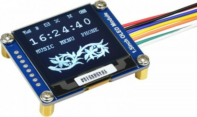 Waveshare Οθόνη OLED 1.5" | Skroutz.gr