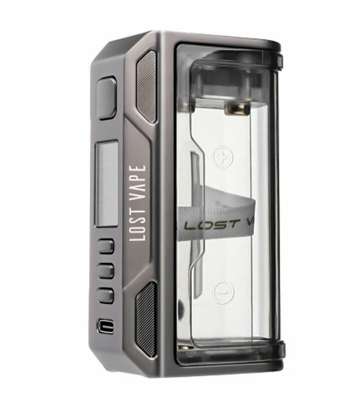 Lost Vape Box Mod Thelema Quest Mod 200W Clear Gunmetal | Skroutz.gr