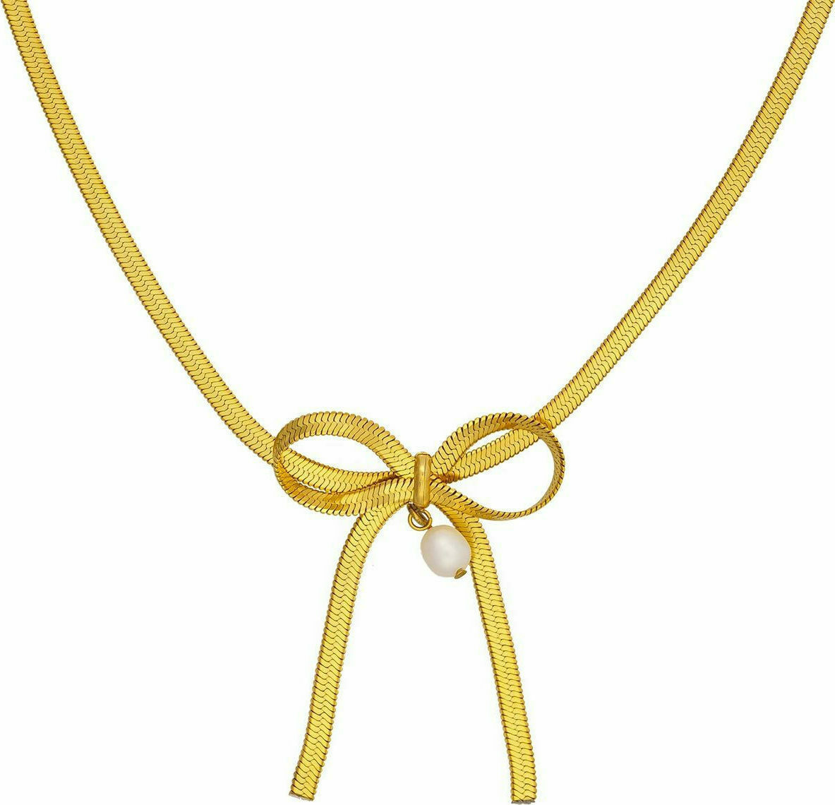 Excite-Fashion Γυναικείο Κολιέ με Πέρλες από Ατσάλι Επιχρυσωμένο N-65-69G | Skroutz.gr