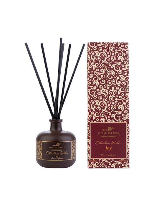Little Secrets Αρωματικό Χώρου με Sticks Christmas Wishes Joy 100ml ...