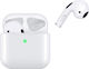 Air Pro 5 Earbud Bluetooth Handsfree Ακουστικά με Θήκη Φόρτισης Λευκά ...