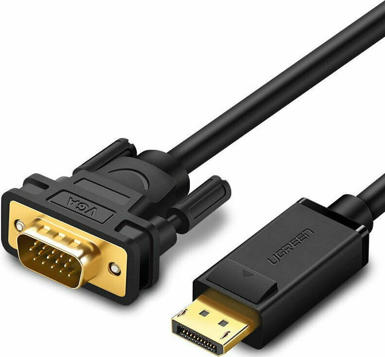 Ugreen Cable DVI-D male - VGA male 1.5m Μαύρο (10247) | Skroutz.gr