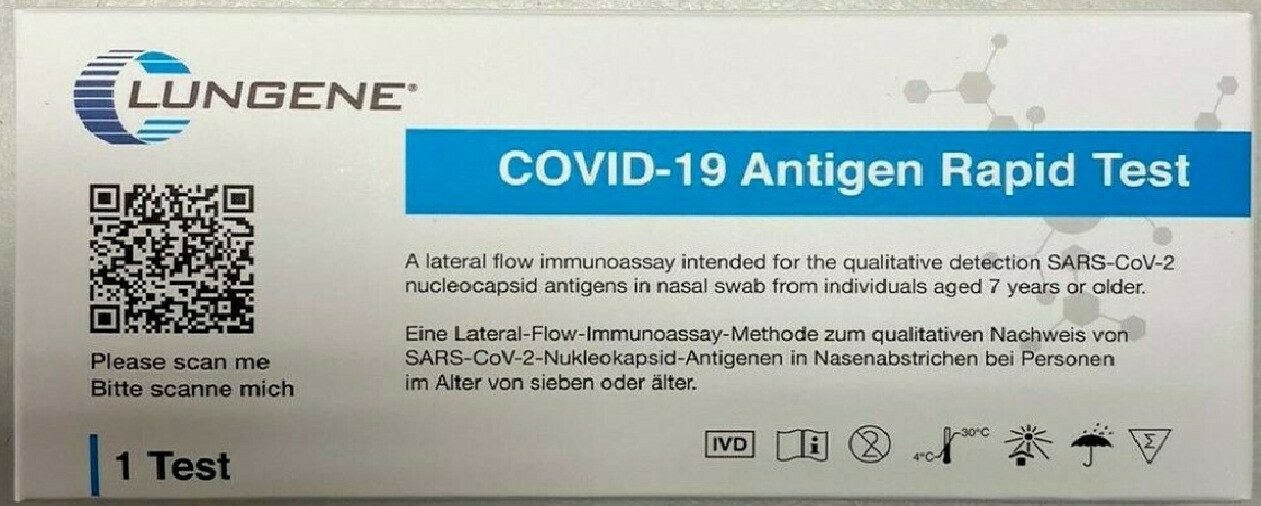 Clongene Lungene Covid-19 Antigen Rapid Test 50τμχ | Skroutz.gr
