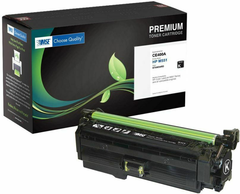 MSE Συμβατό Toner για Laser Εκτυπωτή HP M551 5500 Σελίδων Μαύρο ...