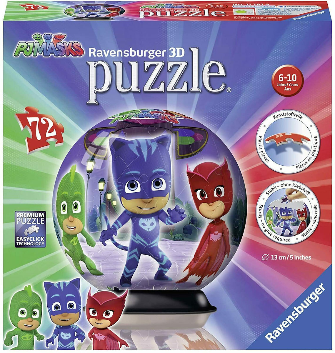 Pj Masks 72pcs (11781) Ravensburger | Skroutz.gr