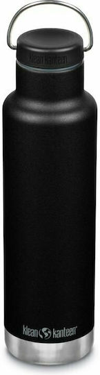Klean Kanteen Insulated Μπουκάλι Θερμός Ανοξείδωτο BPA Free 590ml Black ...
